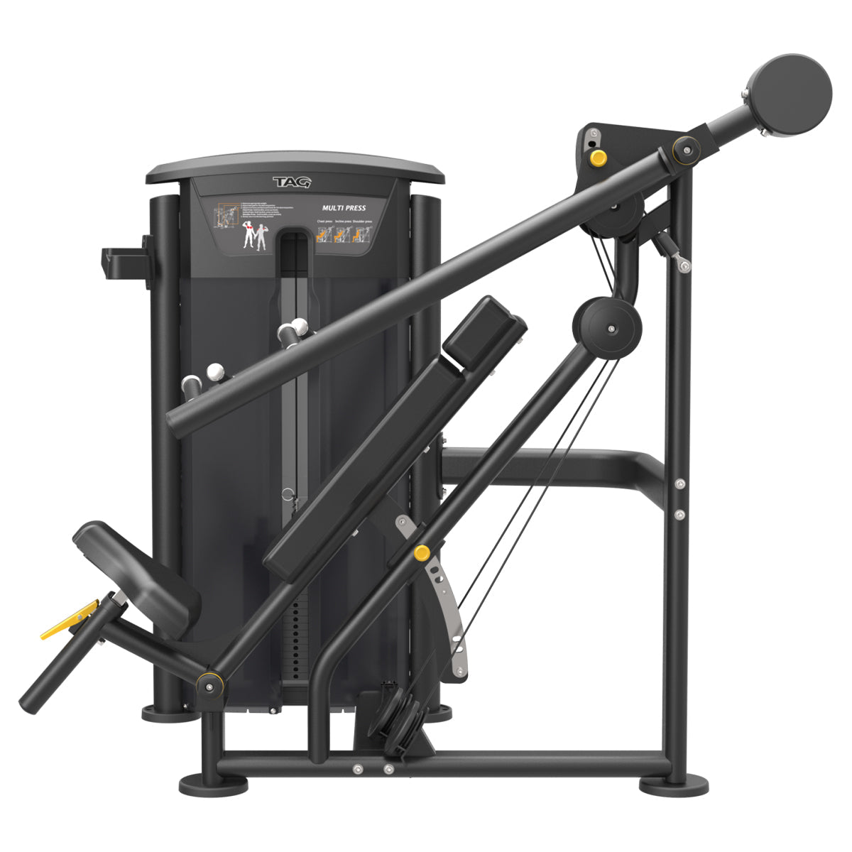 TAG Elite Multi - Chest/Shoulder - Press Dual Select — Avantafitness