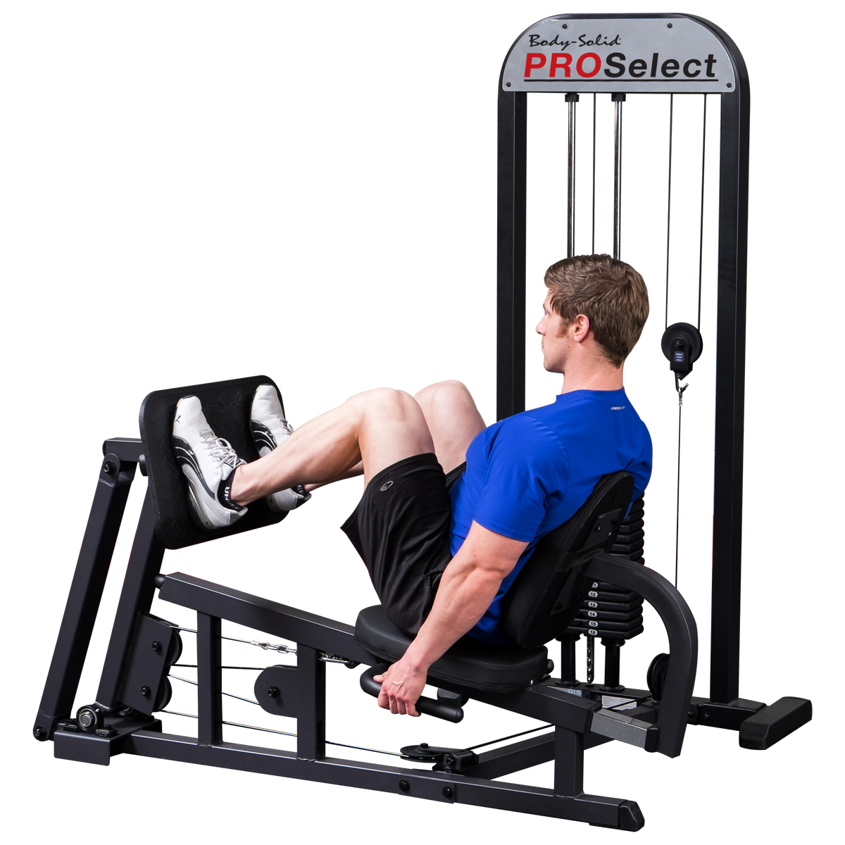 Body-Solid GLP-STK Pro-Select Leg/Calf Press Machine — Avantafitness